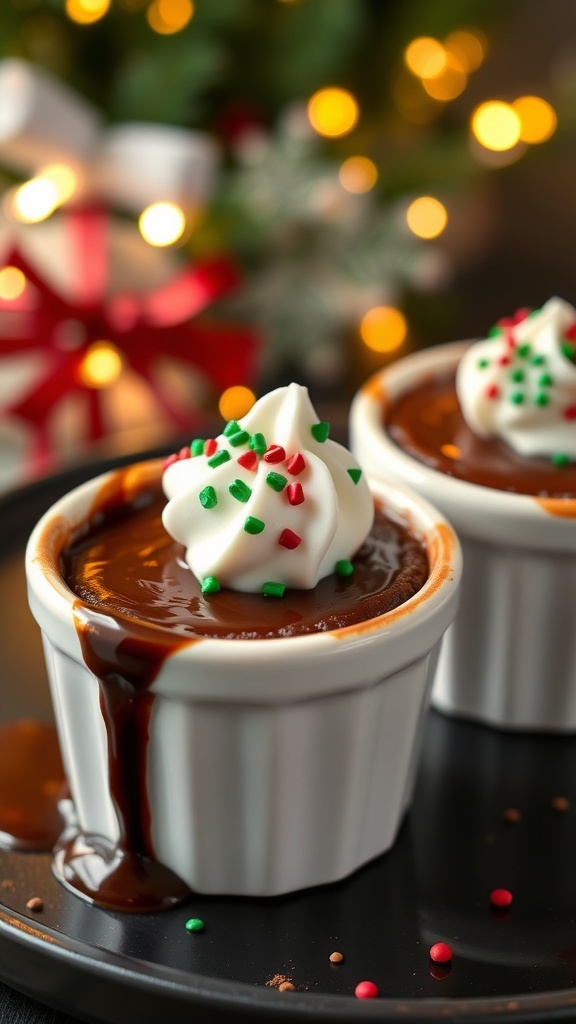 Decadent Christmas Desserts for Two